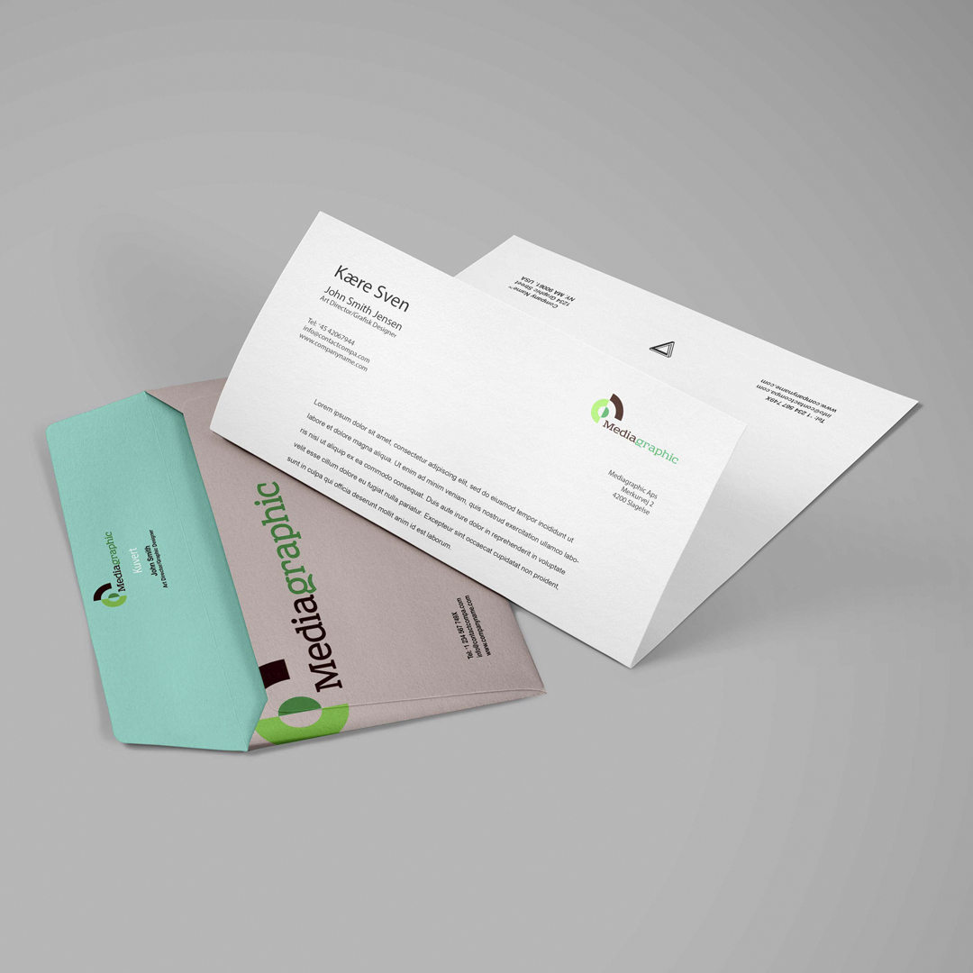 Kuverter med tryk af eget logo er rigtig god branding - Printbuy.dk